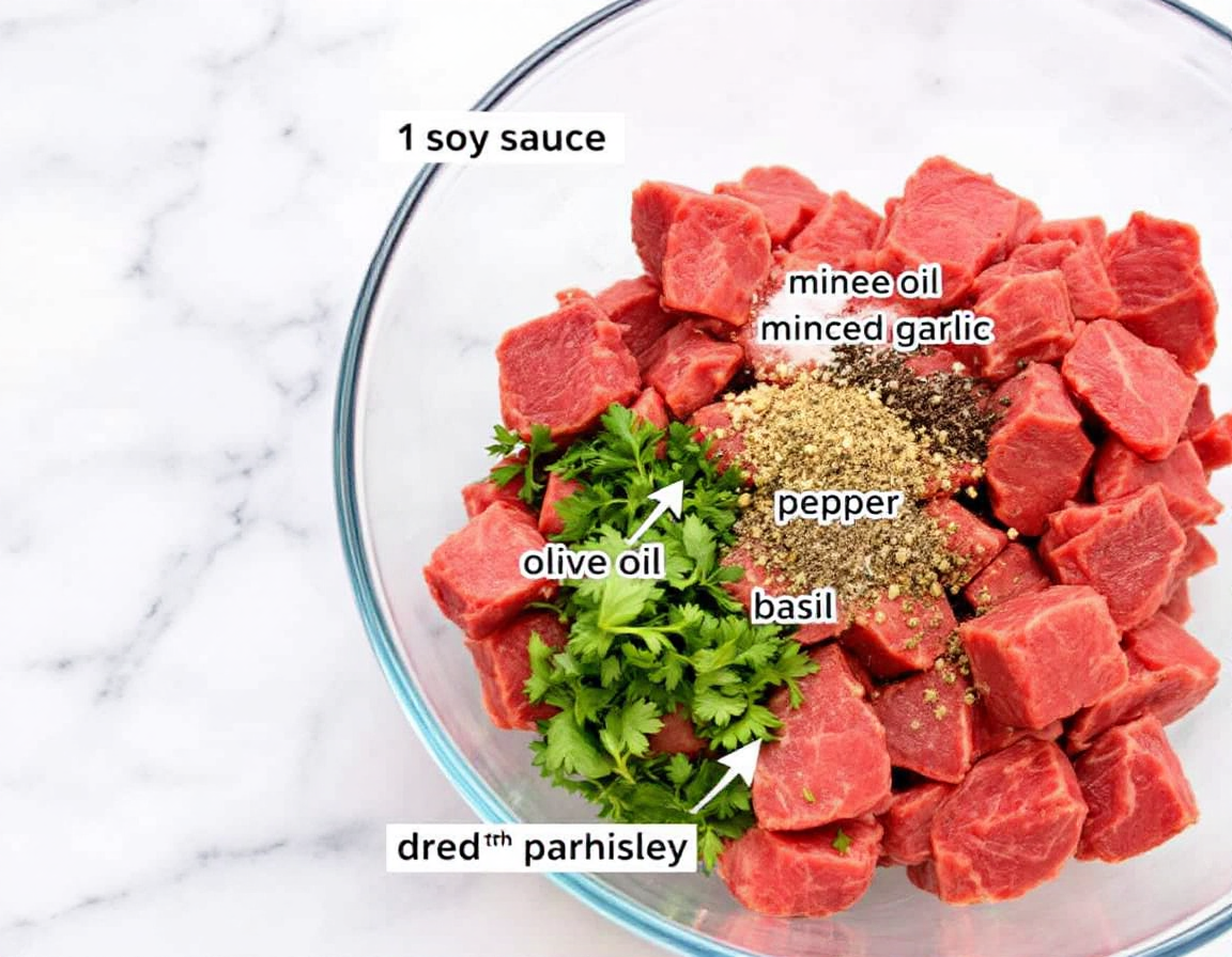 Ultimate Tender Marinated Steak Bites Recipe - Plate Of Goodnesss